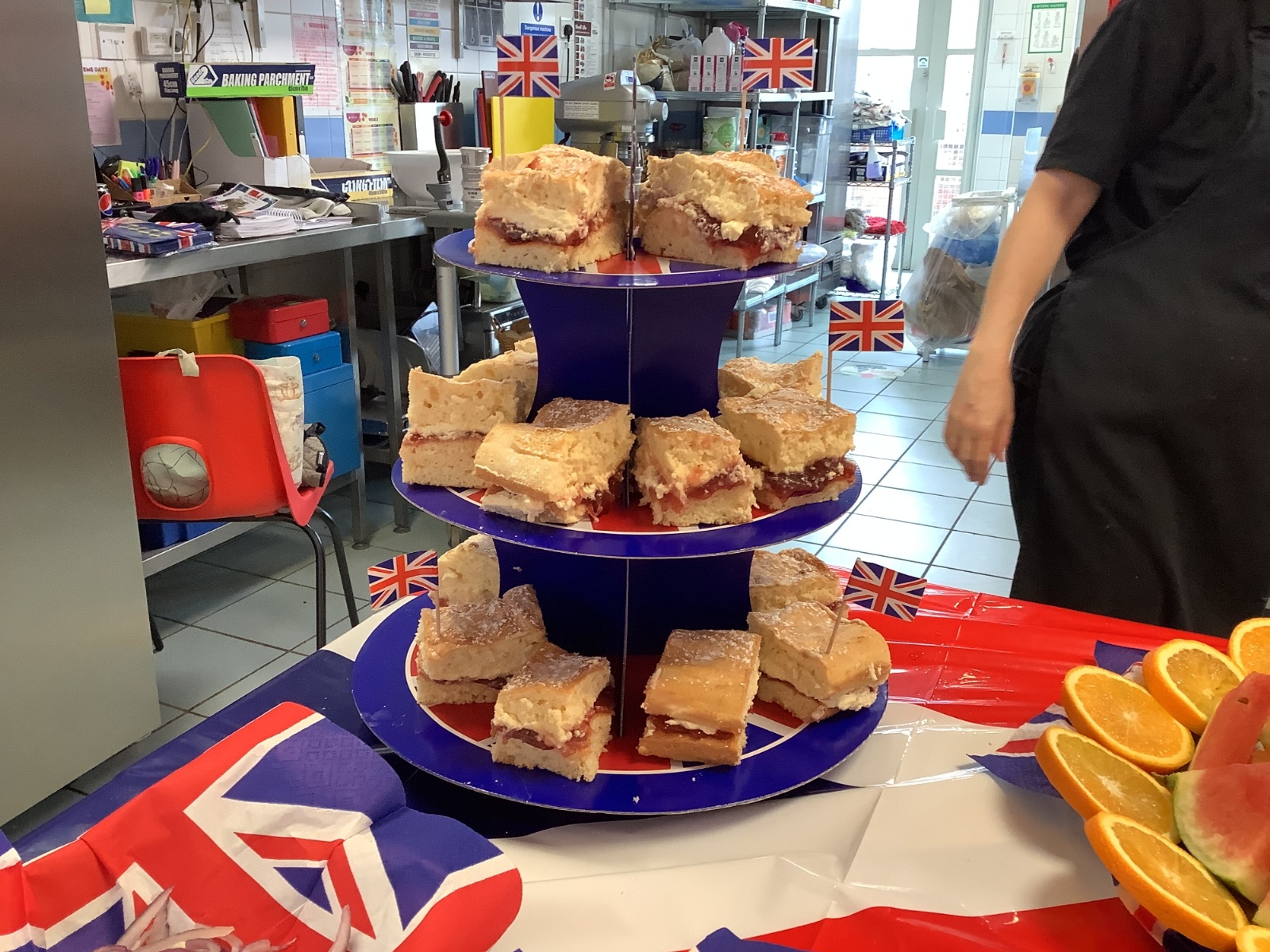 Great Bridge Primary School - King's Coronation lunch